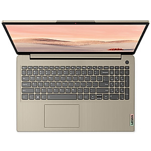 Lenovo IdeaPad Thin and Light Laptop, 15.6" FHD Display, AMD Ryzen 5 5500U Processor (Beats i7-1185G7), 20GB RAM, 512GB PCIe SSD, Backlit Keyboard, Fingerprint Reader, Windows 11, Sand (Latest Model)