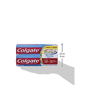 Colgate Total Whitening Toothpaste Twin Pack - 6 Ounce (Pack of 2)
