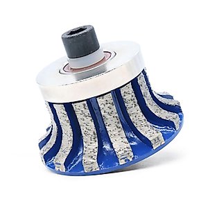 A20 Diamond Grinding Wheel Edge Profile Router Bit Metal Segments For Stone Marble Granite Grinding Disc