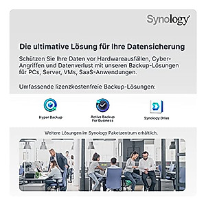 Synology DS220+ 2-Bay 2GB RAM, Dual-Core 2Ghz, 16TB Bundle with 2X 8TB Seagate IronWolf