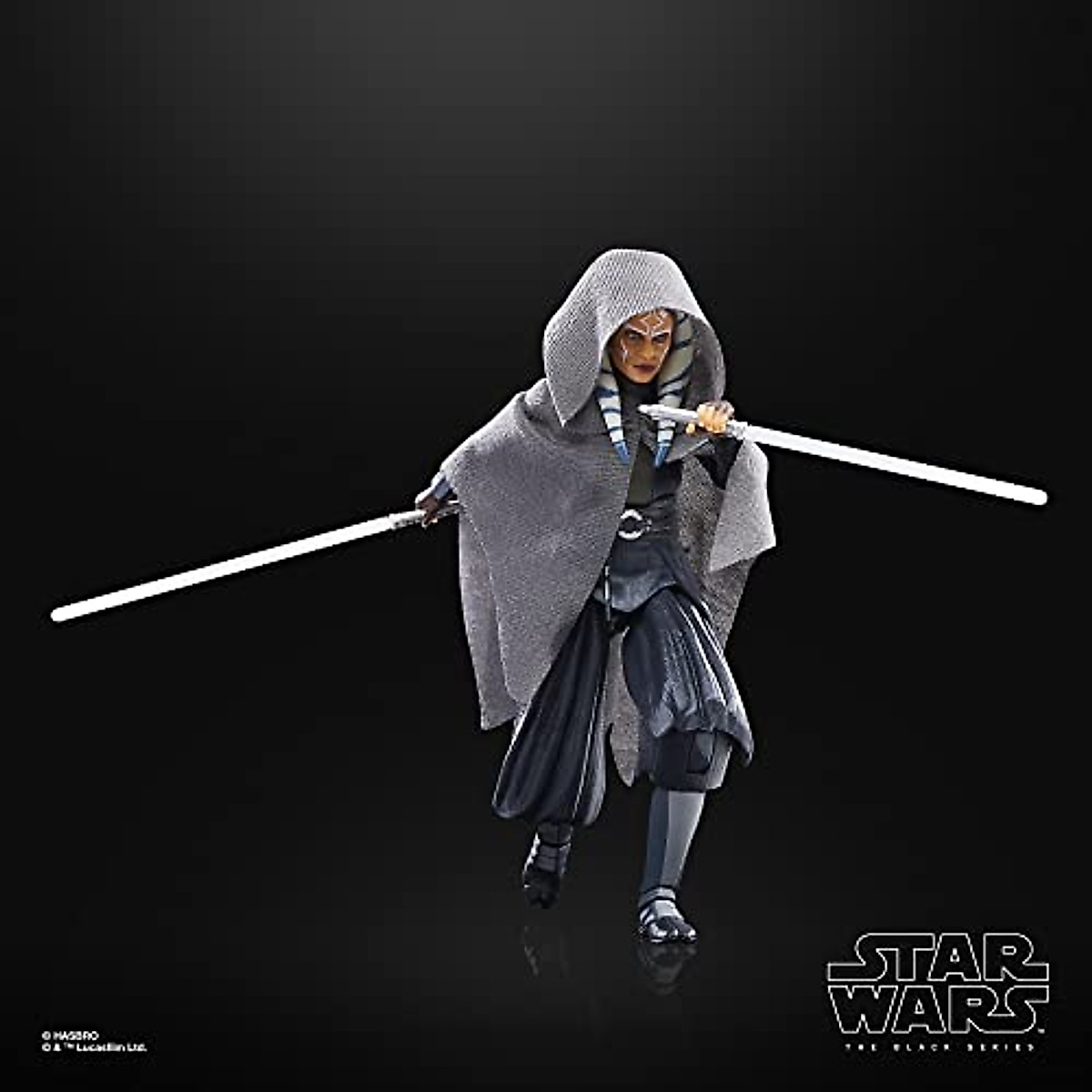 STAR WARS The Black Series The Mandalorian, Ahsoka Tano & Grogu Toy 6-Inch-Scale The Mandalorian Collectible Action Figure 3-Pack, Toys for Kids Ages 4 and Up (Amazon Exclusive)
