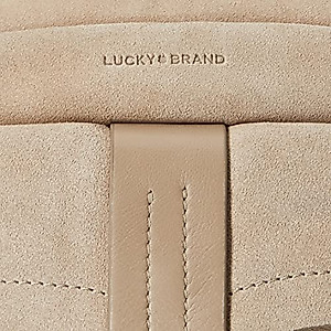 Lucky Brand womens Kaza Crossbody, Dune, One Size US