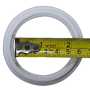 UCEDER 1pcs Spa Hot Tub Heater Split Nut Unions with Screw and 1 pcs Heater Gasket/O-Rings(Actual Size 3 Inch,Suitable for 2 Inch Heater Assemblies)