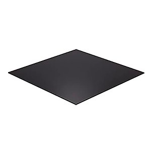 Falken Design Acrylic Plexiglass Sheet, Black, 12" x 30" x 1/8"
