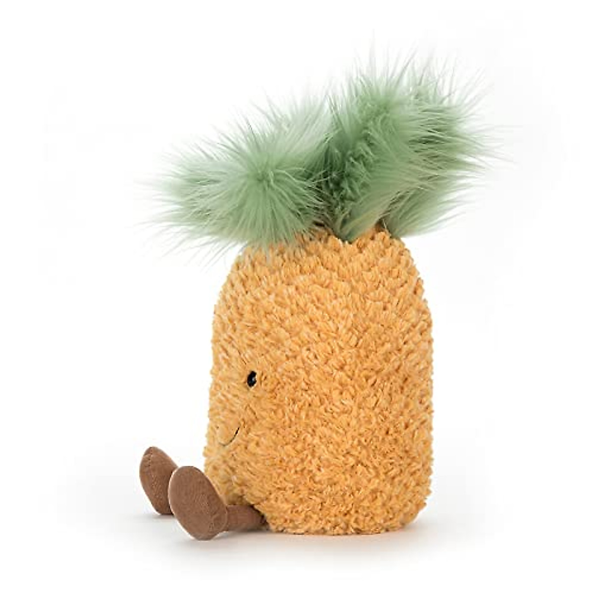 Jellycat Amuseables Pineapple Stuffed Toy, Medium 11 inches | Fruit Plush | Fun Gift Idea