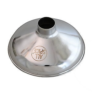 AllSpice Spice Funnel Metal Stainless Steel 18/8 (1" Bottom)
