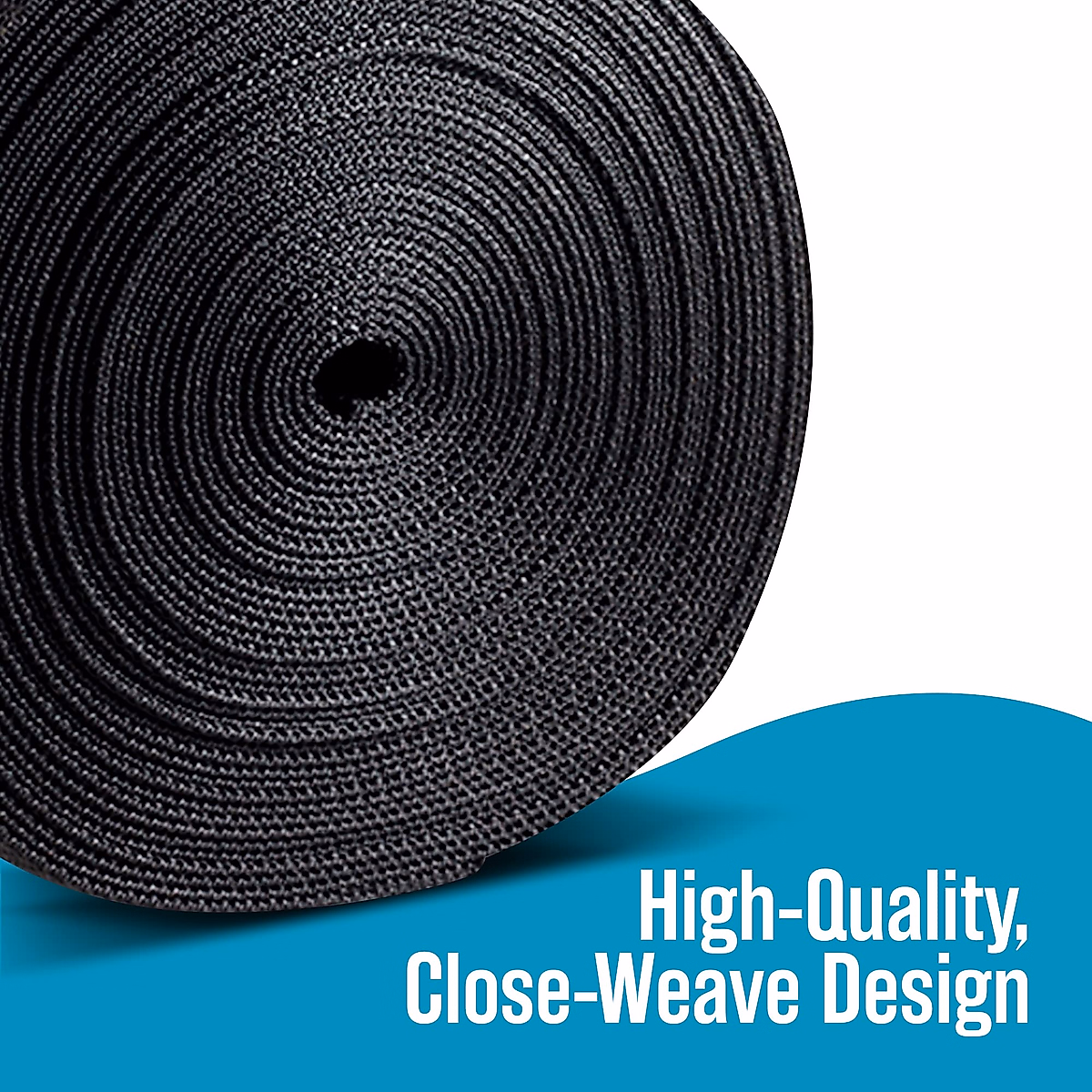 Lawn Chair Webbing, Webbing 2 Inch, Nylon Straps 2 Inch Wide, Strapping for Upholstery, Seat Belt, Seatbelt, Bags, Climbing, Firefighter, Tubular, Polypropylene, Black, 25 Yards