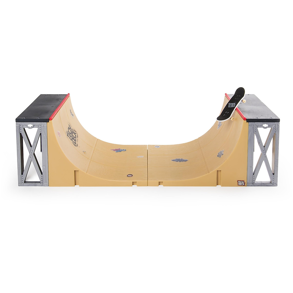 TECH DECK, Ultimate 20-Inch Half-Pipe Ramp Playset and Exclusive Primitive Pro Fingerboard, Kids Toys for Boys and Girls Ages 6 and up