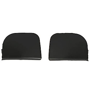 KARPAL Front Left Driver Side + Right Passenger Side Bumper Tow Hook Eye Cover Cap Compatible with 2012 2013 2014 2015 Toyota Prius 5212747903 5212847903