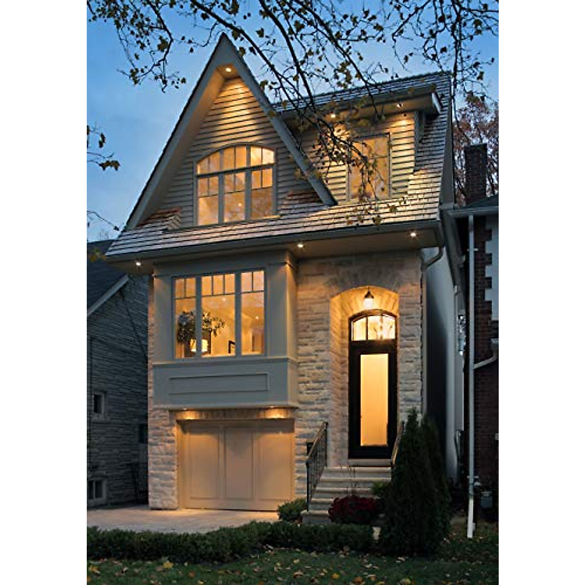 Juno WF6 SWW5 90CRI CP6 MW M2 Round LED Wafer Downlight, 120 Volts, Switchable Color Temperature 2700K/3000K/3500K/4000K/5000K, Triac Dimming, 6-Inch Ultra Thin Trim (Six Pack), Matte White