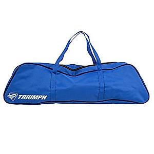 Triumph Sports Multi-Sport Versatile Combo Outdoor Game Net Set Includes Volleyball, Badminton, and Pickleball, Blue (35-7510-2)