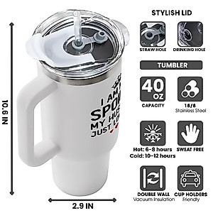 Gifts for Wife - Wife Gifts, Gifts for Her - Wedding Anniversary for Wife, Wife Birthday Gift Ideas, Christmas Gifts for Wife, Christmas Gifts for Her - I Love You Gifts for Her - 40 Oz Tumbler