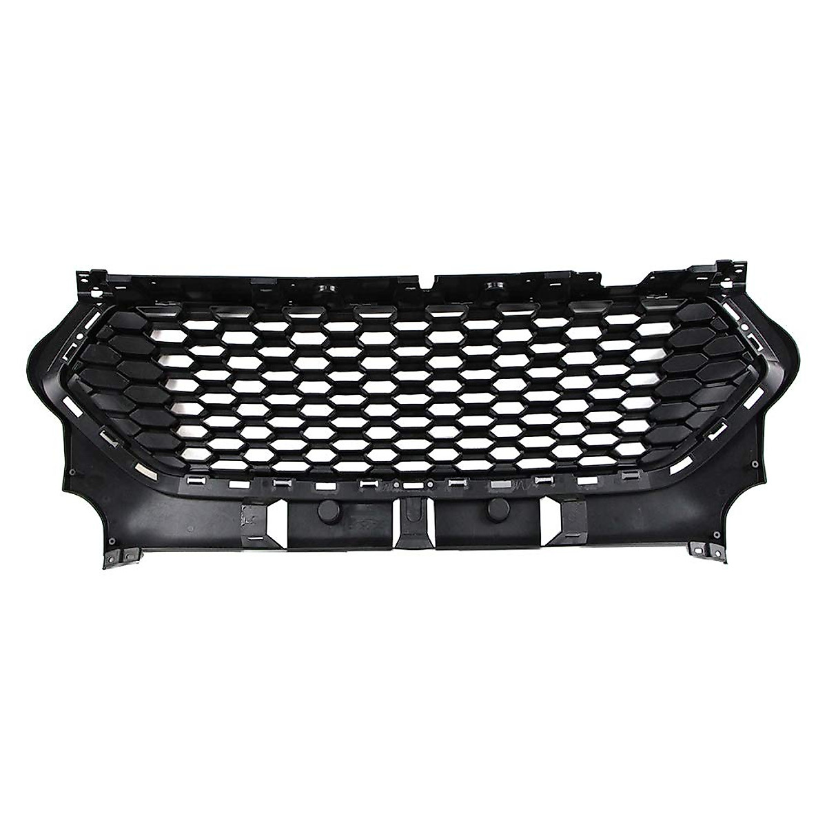 Dreamseek Front Bumper Grille for 2017 2018 2019 Ford Escape S SE SEL EcoBoost Titanium Honeycomb Mesh Sport Grill Glossy Black ST-Line Style
