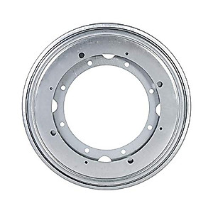 Aramox 4 Types Rotating Swivel Plate Bearing Swivel Plate Metal Swivel Turntable Round Circular Turntable Bearing for Kitchen Home(9"-Silver)