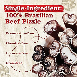 Natural Farm Odor-Free Bully Sticks (6 Inch, 15 Pack), Single Ingredient: 100% Beef Chews, Grass-Fed, Non-GMO, Grain-Free, Fully Digestible Treats for Puppies, Small or Senior Dog