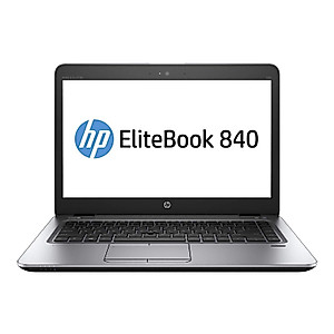 HP EliteBook 840 G3 14" FHD Touchscreen Display - Intel Core i5-6300U 2.4GHz - 16GB DDR4 RAM - 256GB SSD - Webcam - USB-C - Windows 10 Pro 64bit (Renewed)