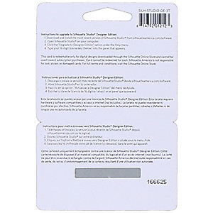 Silhouette Studio Designer Edition Software Card for Scrapbooking