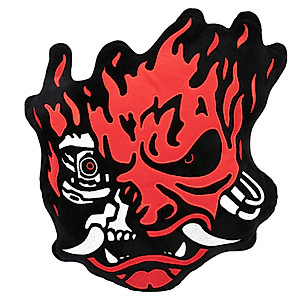 JINX Cyberpunk 2077 Samurai Pillow Plush, Multi-Colored, 14.8" Wide x 16.5" Tall