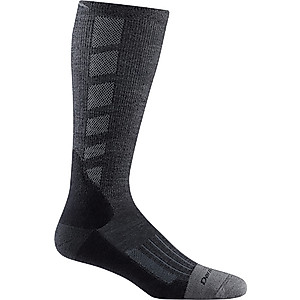 Darn Tough 2203-C-3020-04 Stanley K Mid-Calf Lightweight with Cushion Gravel Medium