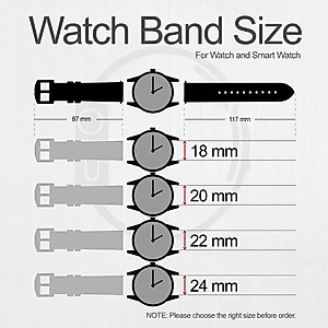 CA0075 Turtle Carapace Leather & Silicone Smart Watch Band Strap for Wristwatch Smartwatch Smart Watch Size (20mm)