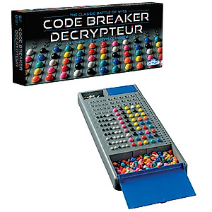 Outset Media Code Breaker - The Classic Battle of Wits, Logic & Deduction Head-to-Head, Strategy Code Creating & Cracking Peg Game, Outset Media, Ages 8+, 2 Players