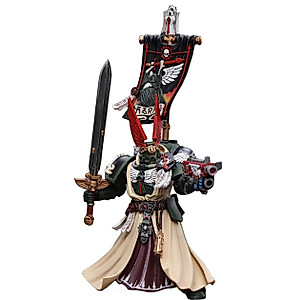 HiPlay JoyToy Warhammer 40K Collectible Figure: Dark Angels Supreme Grand Master Azrael 1:18 Scale Action Figures JT7899 (JT7899 Azrael)