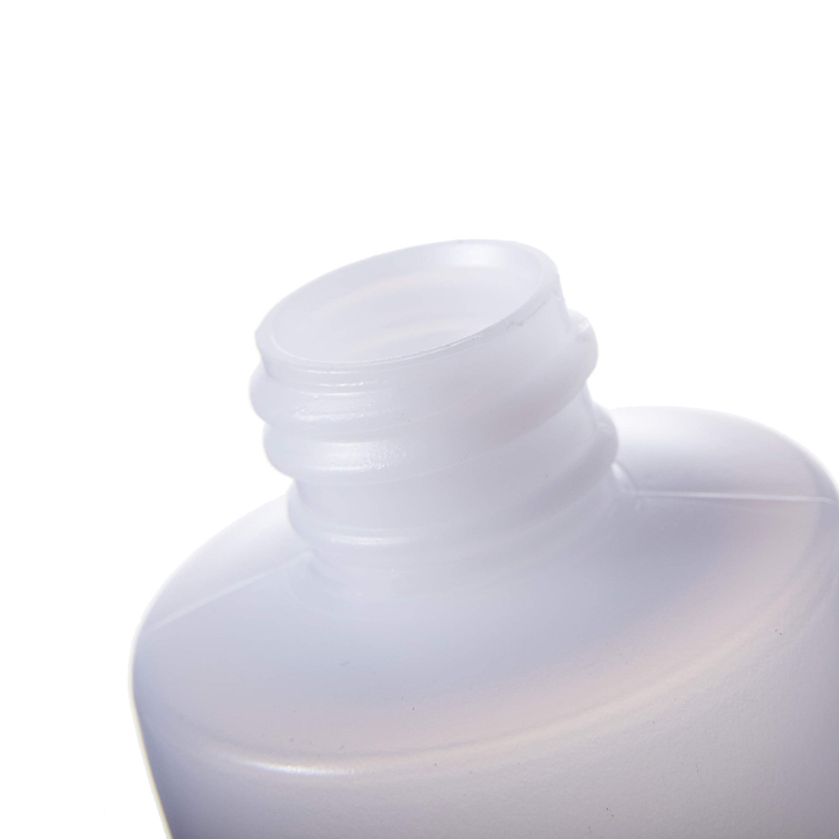 Consolidated Plastics Cylinder Bottle with Cap, HDPE, Natural, 4oz, 12 Piece