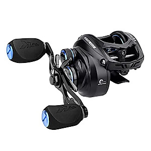 KastKing Verus Baitcasting Fishing Reel, New Assassin Version, Only 5.4 oz. Carbon Fiber Frame & Side Covers, Carbon Fiber Drag System & 11+1 Double Shielded Ball Bearings, 8.1:1 Gear Ratio