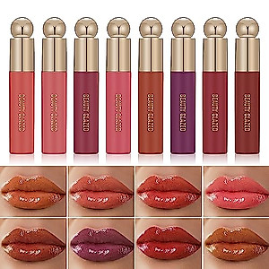 Beauty Glazed Soft Pinch Tinted Lip Oil - Innovative gel-to-oil Formula Lightweight, Hydrating Long-wearing Lip Care with Subtle Tint and Glossy Finish Lip Glow Oil (105 HONEY)