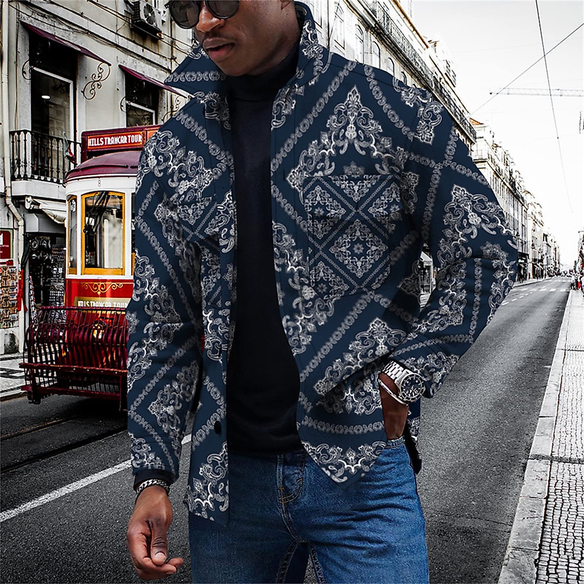 GIANTHONG Trench Coat Men Quarter Zip Mens Blazers Regular Fit Outerwear Sweatshirt Jackets Quilted Shacket Velvet Blazer Men Suit Bag Ugly Christmas Sweater for Men(Gray,XX-Large)