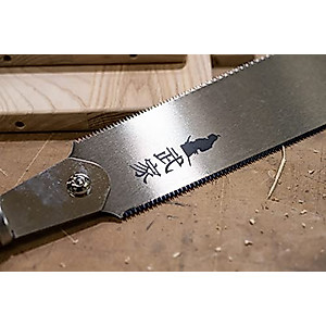 Set of 2 - Ryoba Japanese Pull Saw 9.5 Inch and Flush Cut Saw 6 Inch – Woodworking Tools Ryoba Table Saw – Steel Blades and Wood Handles, Handsaw 2 Cutting Edges– Japanese Hand Saw for Carpentry, DIY