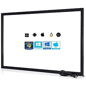 Chengying 40 Inch 10 Points Multi-Touch Infrared Touch Frame IR Touch Panel 40 Inches Infrared Touch Overlay USB Driver Free HID Compatible