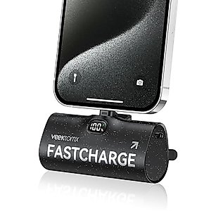 VEEKTOMX Small Portable Charger for iPhone, Fast Charging Power Bank Mini 5000mAh PD Battery Pack Compatible with iPhone 14/14 plus/14 Pro Max/13/13Pro Max/12/12Mini/11/XR/XS/X/8/7 Travel Essentials