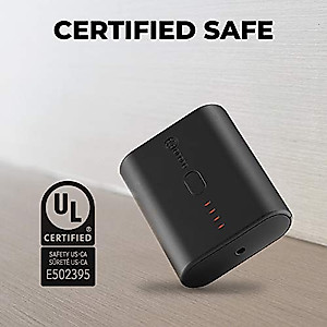 ORORO [All-New] Ultra-Compact Rechargeable Battery Pack for Heated Vests, Heated Jackets and Heated Hoodies