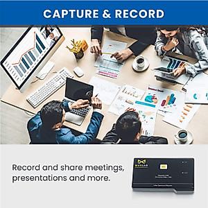 MuxLab Video Capture Recorder Device | HDMI to USB Recorder | Capture Video 1080P 60FPS | Save 1080P 30FPS | for PC, Game Consoles, TV Set Top Boxes | No Driver Required | Portable Game Recorder