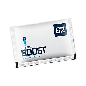 Integra Boost RH 62% 2 Way Humidity Control Large, 67g - 12 Pack + Twin Canaries Chart