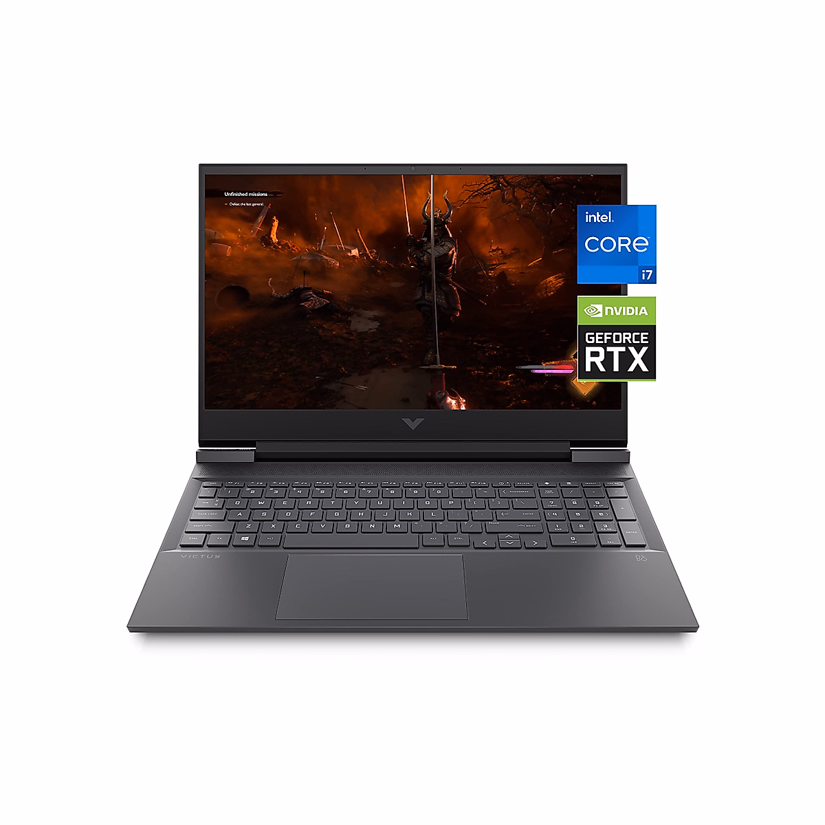 HP Victus 16 Gaming Laptop, NVIDIA GeForce RTX 3060, 12th Gen Intel Core i7-12700H, 16 GB RAM, 512 GB SSD, FHD IPS Display, Windows 11 Home, Backlit Keyboard, Enhanced Thermals (16-d1010nr, 2022)