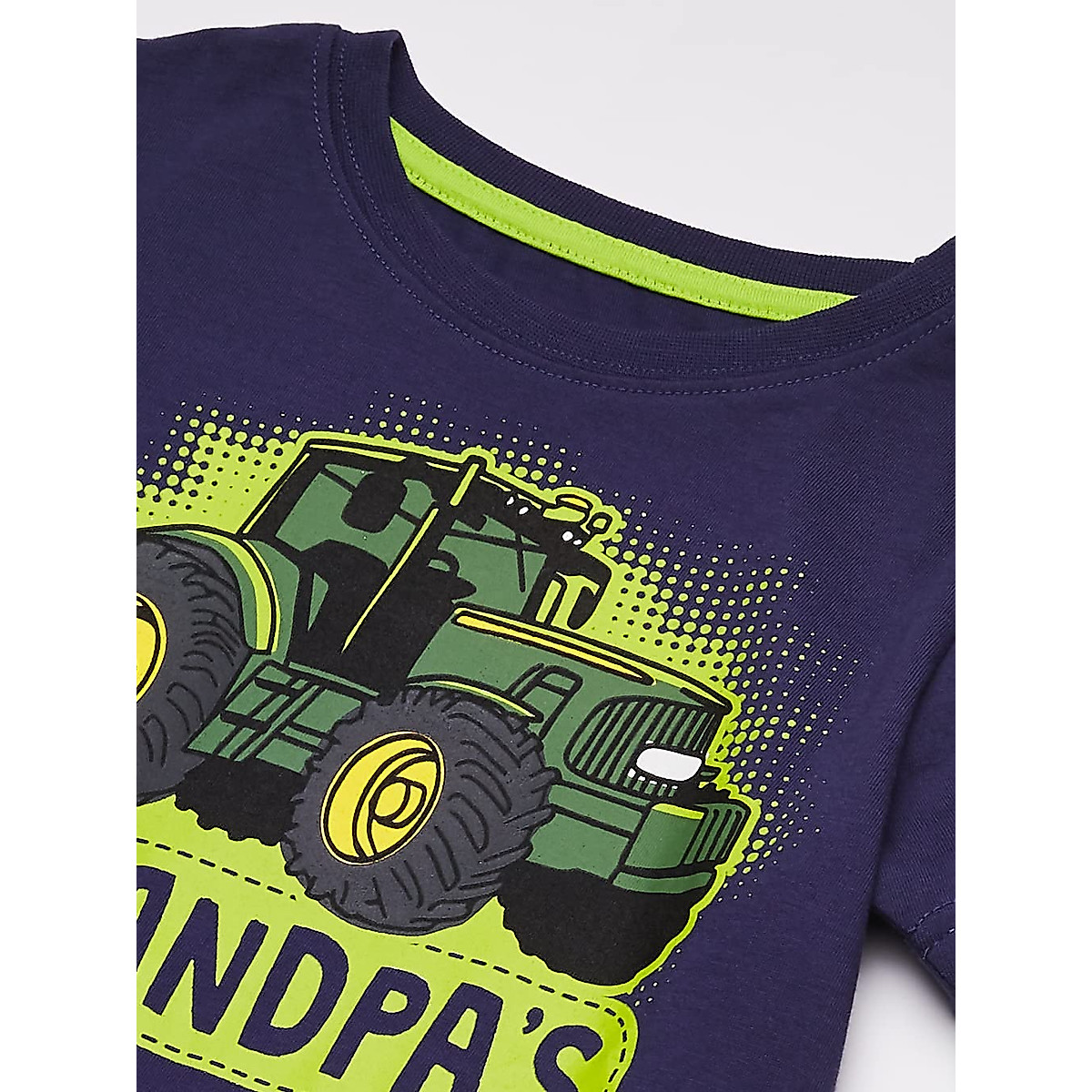 John Deere baby boys Long Sleeve T-shirt T Shirt, Blue, 3-4T US