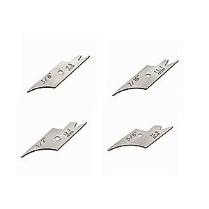 Mini Pocket 11pcs Fillet Weld set inspection Throat Leg Length Inspection Tool Stainless Steel Standard & Metric