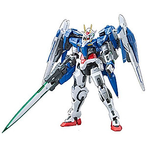 Bandai Hobby Real Grade 1/144-Scale 00 Raiser Gundam 00" Action Figure