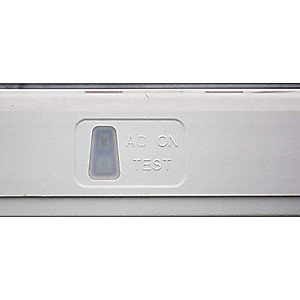 LFI Lights | Wet Location Rated Green Exit Sign | White Housing | All LED | Hardwired with Battery Backup | Single Sided | Knock Out Arrows Included | UL Listed | WLT-G