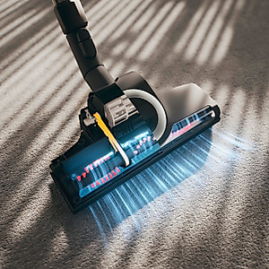 Miele TurboTeQ Turbo Brush STB 305-3, Attachable Floorhead for Effortless Vacuuming of Low-Medium Pile Carpet Black 28cm x 28cm