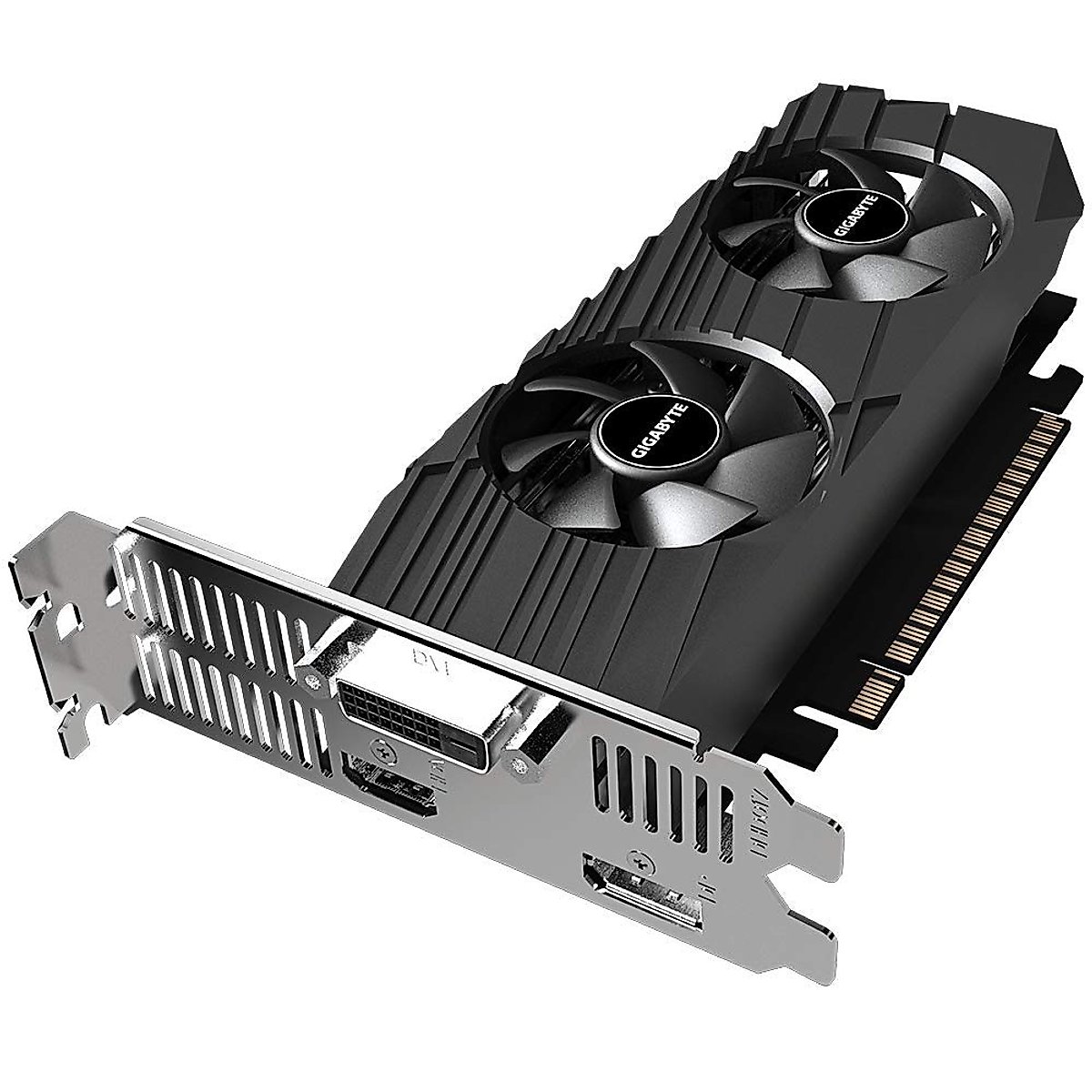 Gigabyte GeForce GTX 1650 OC Low Profile 4G Graphics Card, 2X Windforce Fans, 4GB 128-Bit GDDR5, Gv-N1650OC-4GL Video Card