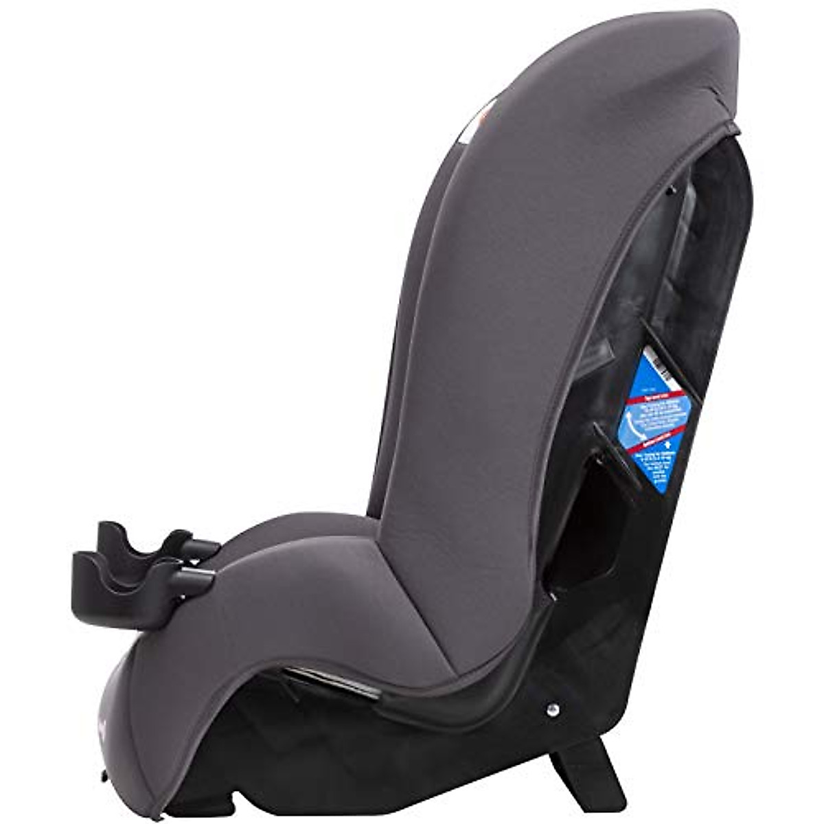 Safety 1st Jive 2-in-1 Convertible Car Seat, Rear-Facing 5-40 pounds and Forward-Facing 22-65 pounds, Carbon Rose