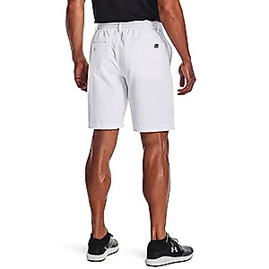 Under Armour Men's Drive Shorts , White (100)/Pitch Gray , 32