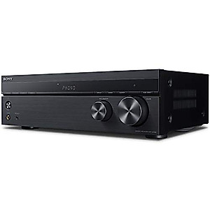Sony STRDH190 2-ch Stereo Receiver with Phono Inputs & Bluetooth with 100ft of Speaker Wire and 5 Pairs of Banana Plugs