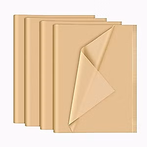 NEBURORA 120 Sheets Kraft Tissue Paper 14 x 20 Inches Brown Wrapping Tissue Paper Bulk Kraft Wrap Paper Sheets for Gift Bags Packaging Floral Filler Crafts Birthday Christmas Halloween Decor(Kraft)