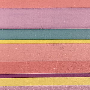 SimpleLife4U Rainbow Stripes Shelf Liner Self-Adhesive Furniture Paper Refurbish Old Makeup Storage Boxes Nightstand 17.7 Inch by 13 Feet