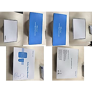 Babytone Baby Sleep Monitor with Base Station, Infant Breathing Monitor, Tracks Oxygen Level, Heart Rate and Movement, Smart Sock Foot Monitor with Free App Report, Fits Newborn 0 to 3 Years Old