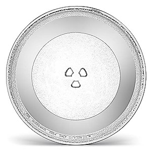Microwave Plate Replacement for Whirlpool W10337247, W11367904 Microwave Glass Turntable Tray 12 Inch